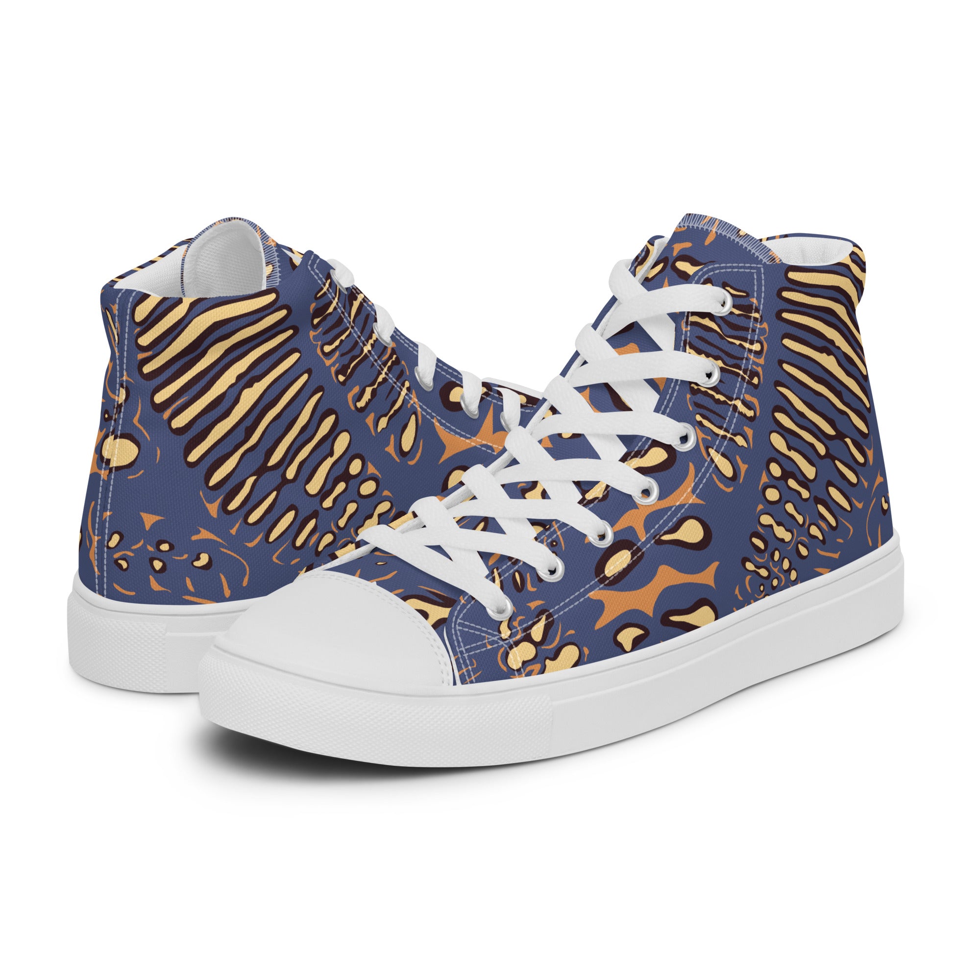 Pachyderm Print High Tops (Men's) – Geopetal Fabric
